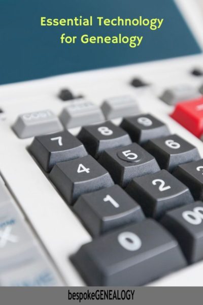 Useful Gadgets for Genealogists - Bespoke Genealogy