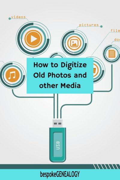 How to Digitize Old Media Yourself - Bespoke Genealogy