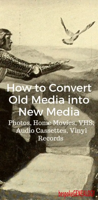 How to Digitize Old Media Yourself - Bespoke Genealogy