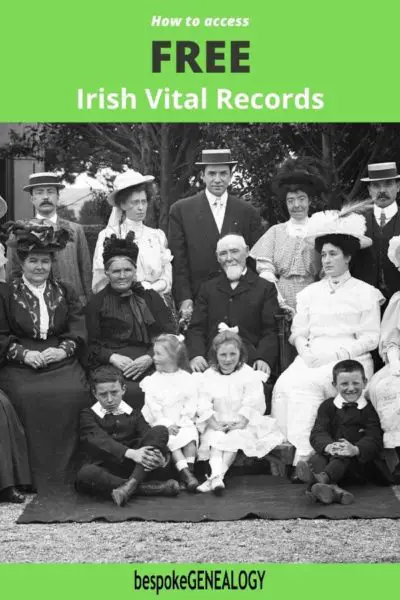 How to Find Free Irish Vital Records - Bespoke Genealogy