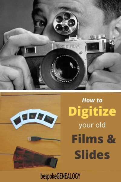 Digitize Slides Using a Film Scanner - Bespoke Genealogy