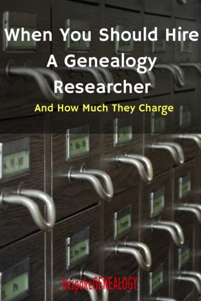 When You Should Hire A Genealogy Researcher - Bespoke Genealogy