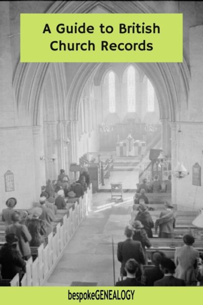 A Guide to British Parish Registers - Bespoke Genealogy