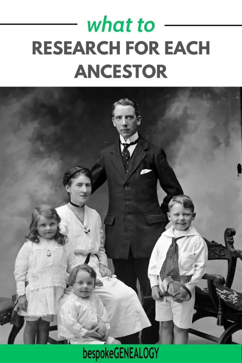 Family Tree Facts you need for every Ancestor - Bespoke Genealogy
