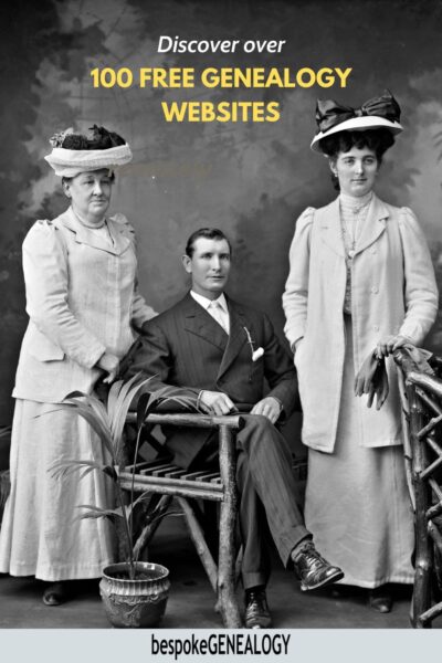 120 Free Genealogy Websites - Bespoke Genealogy