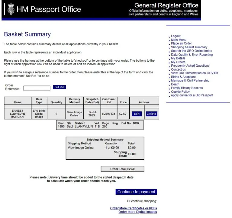 Finding Vital Records for England and Wales - Bespoke Genealogy