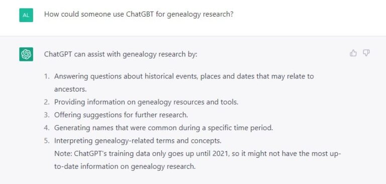 How to use AI for Genealogy for Free - Bespoke Genealogy